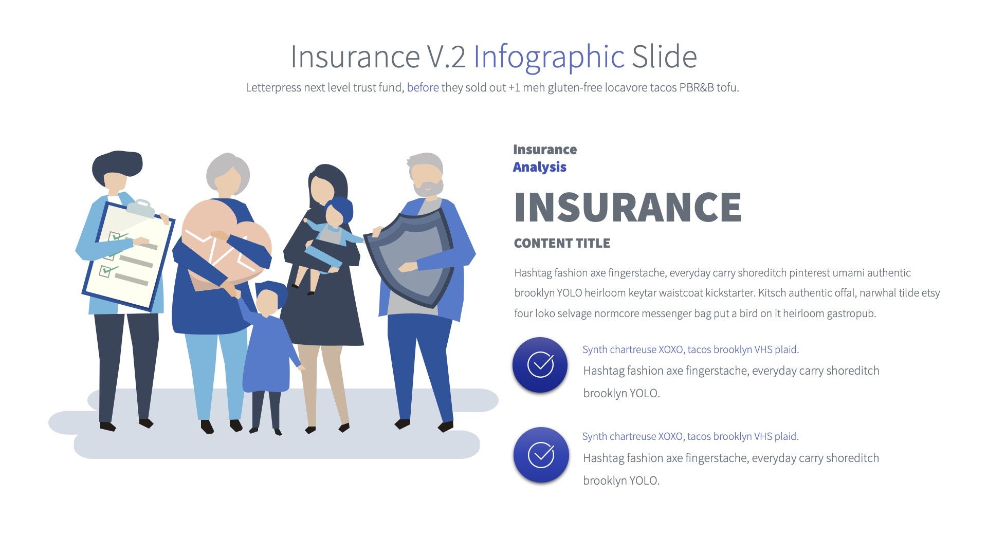 Insurance Powerpoint Infographic Slides | Life & Health Insurance ...