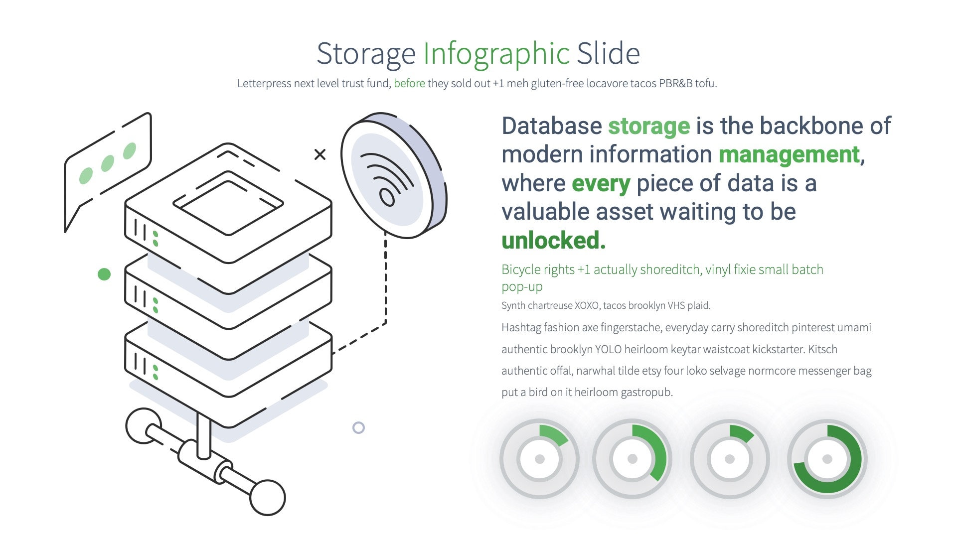 Storage Presentation, Powerpoint Template, Modern Listing, Storage ...