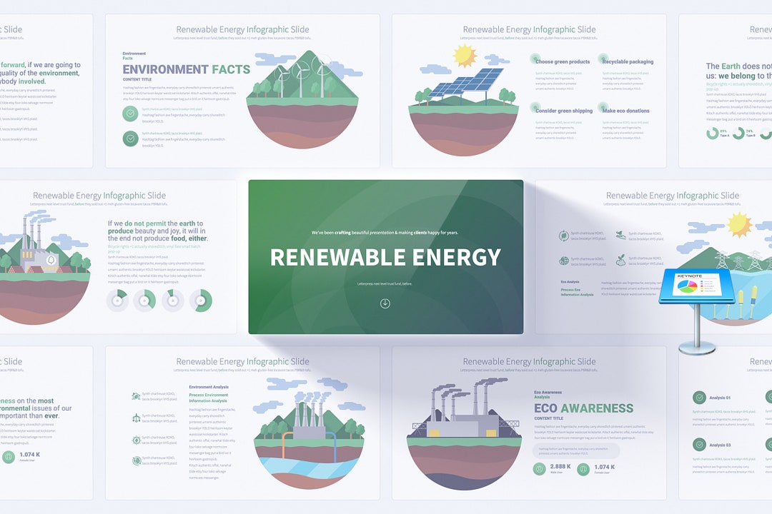 Renewable Energy Keynote Presentation Template, Renewable Energy ...