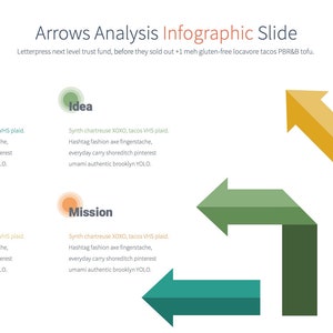 Arrows Diagrams Analysis Powerpoint Infographics Slides | Comprehensive ...