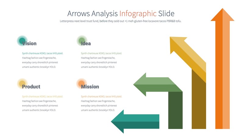 Arrows Diagrams Analysis Powerpoint Infographics Slides | Comprehensive ...