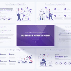 Business Management Keynote Presentation Template, Management ...
