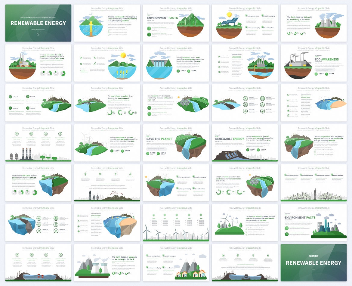 Renewable Energy Keynote Presentation Template, Renewable Energy ...