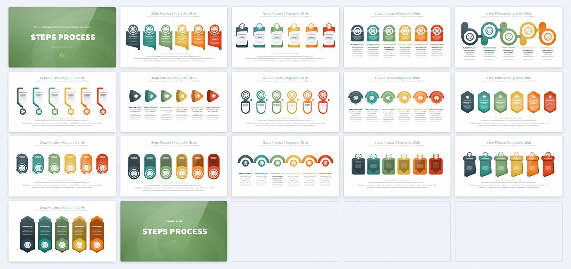 Steps Process Timeline Powerpoint Presentation Template, Steps ...
