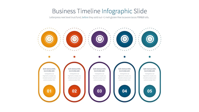 Comprehensive Business Timeline Keynote Template | Detailed Infographic ...