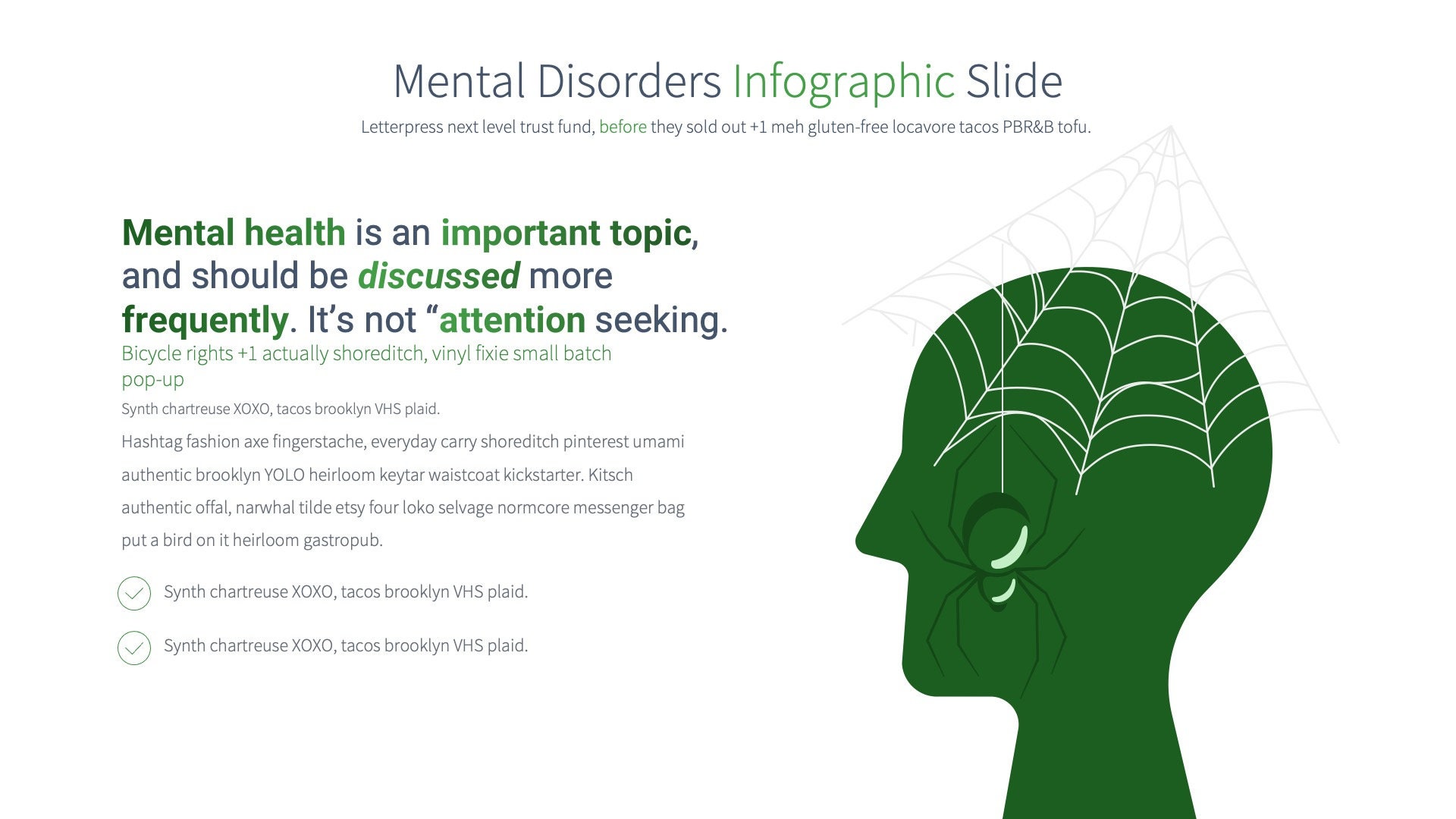 Mental Disorders Presentation, Mental Health Keynote Presentation ...