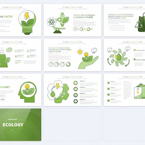 Ecology Powerpoint Presentation Template, Renewable Energy Infographic ...
