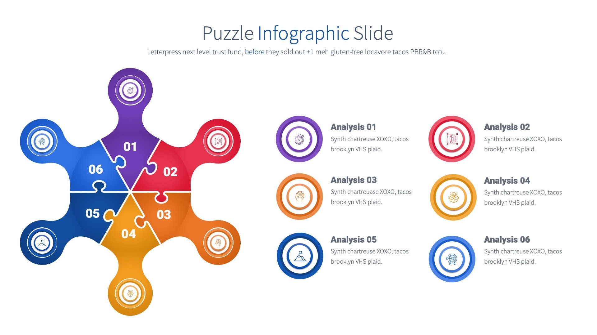 Puzzle Diagram Powerpoint Presentation Template | Creative Business ...