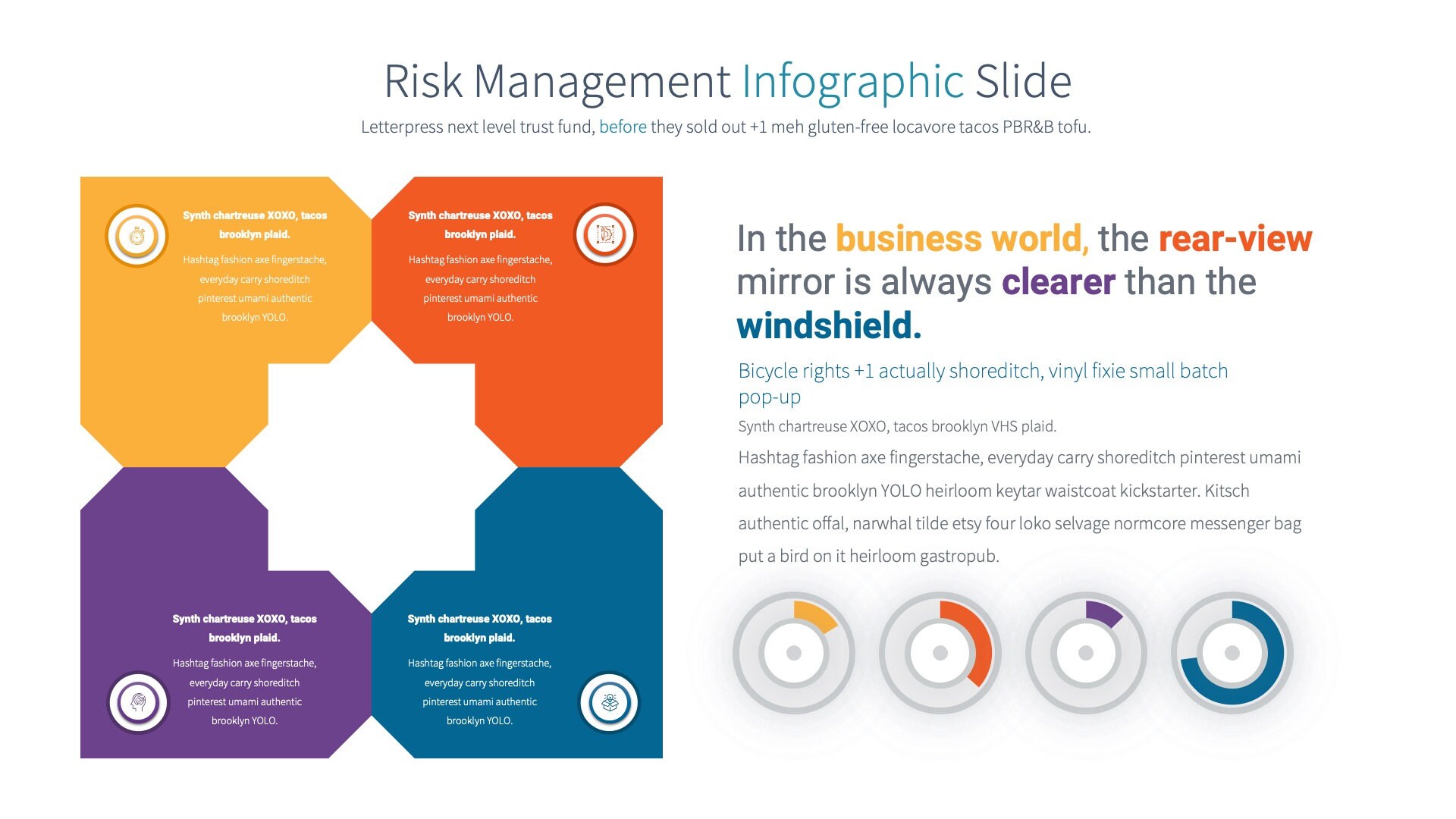 Comprehensive Risk Management Powerpoint Infographics | Professional ...