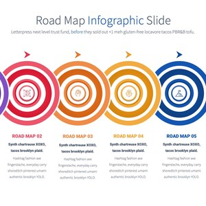 Road Map Powerpoint Presentation Template | Timeline Infographics ...