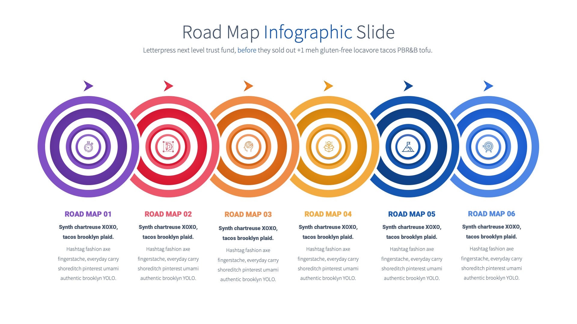 Road Map Powerpoint Presentation Template | Timeline Infographics ...