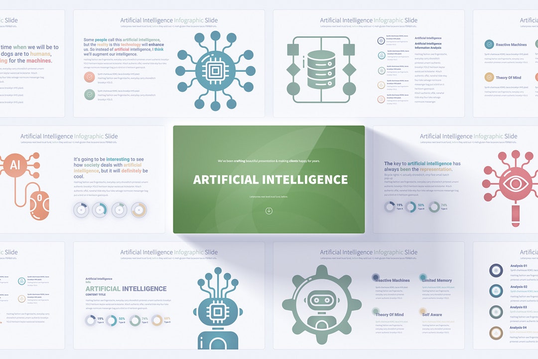 Artificial Intelligence Powerpoint Infographics Slides, Artificial ...