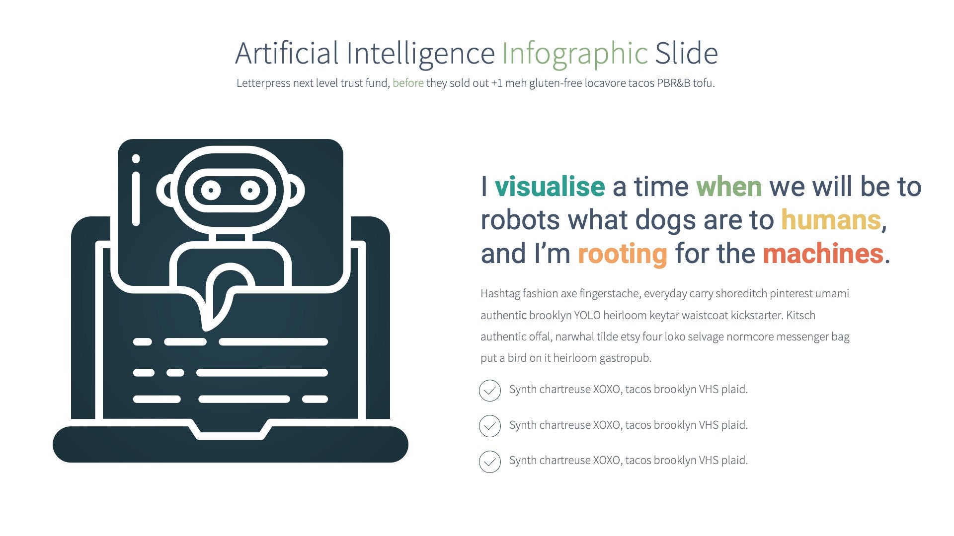 Artificial Intelligence Powerpoint Infographics Slides, Artificial ...