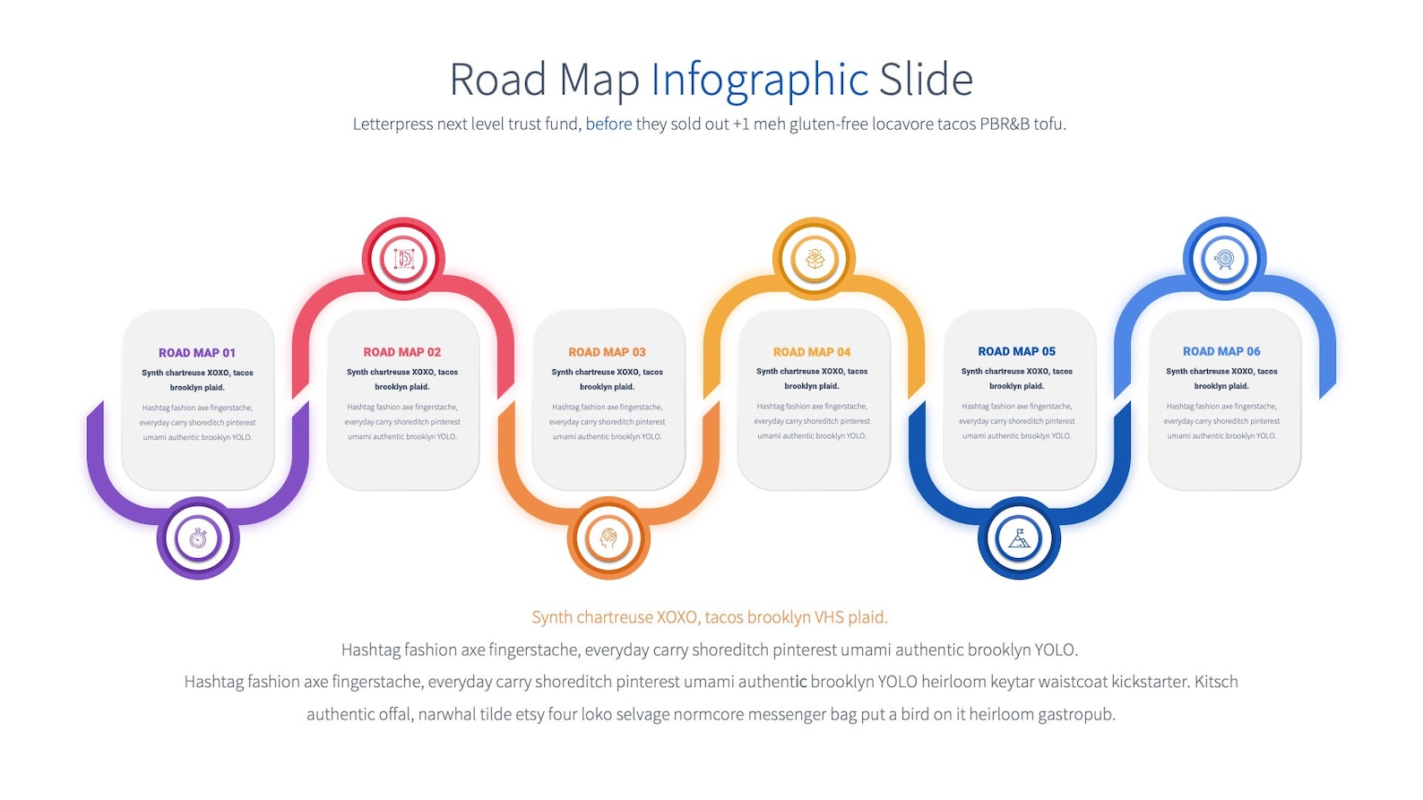 Road Map Powerpoint Presentation Template | Timeline Infographics ...