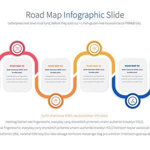 Road Map Powerpoint Presentation Template | Timeline Infographics ...