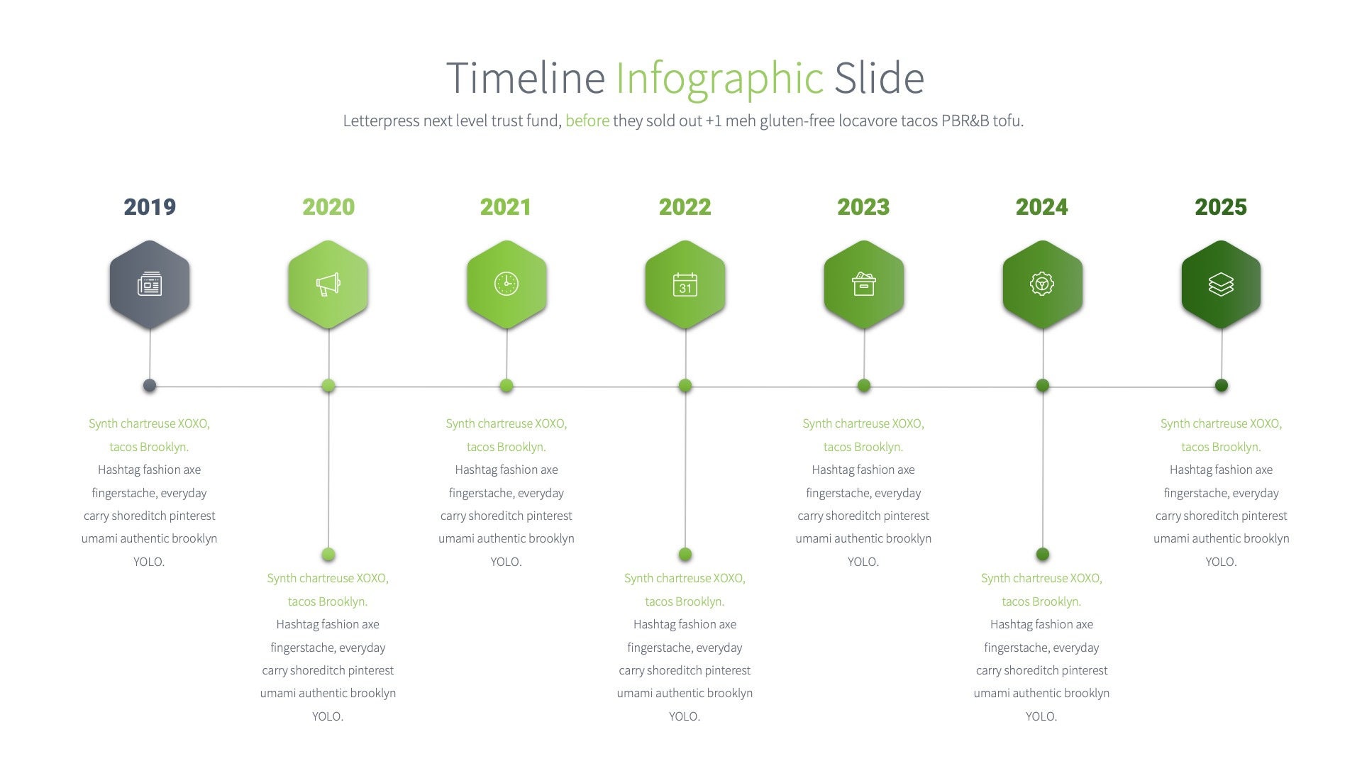 Editable Timeline Powerpoint Template | Modern Design for Business ...