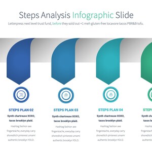 Steps Analysis Powerpoint Presentation Template | Timeline Infographics ...