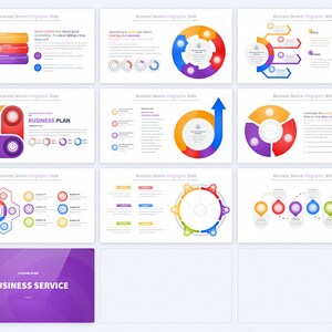 Business Service Powerpoint Presentation Template Minimalist Slides for ...