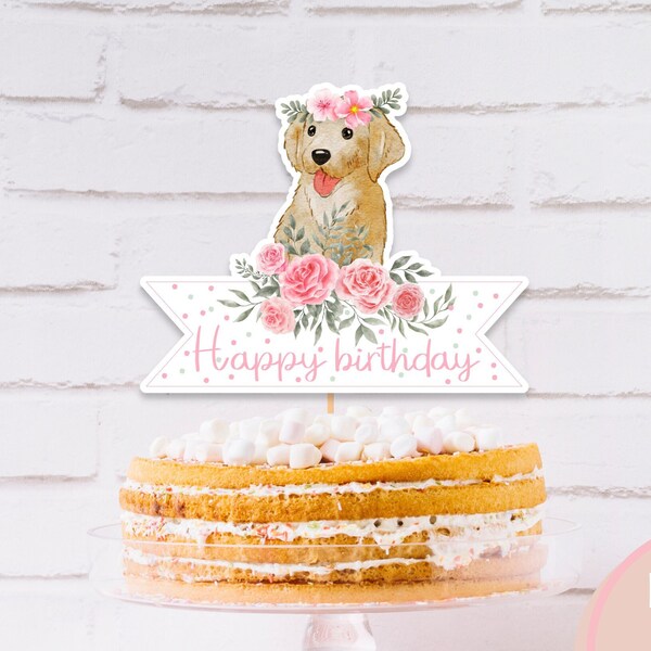 Labrador Cake Topper - Etsy