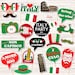 Italy Party Photo Props DIGITAL Photobooth Italy Themed Props, Italian ...