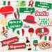 60 Italy Party Photo Props DIGITAL Photobooth Italy Themed Props ...