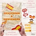 50 Spain Photo Props Photo Booth, Spain Themed Party Props, Spanish ...