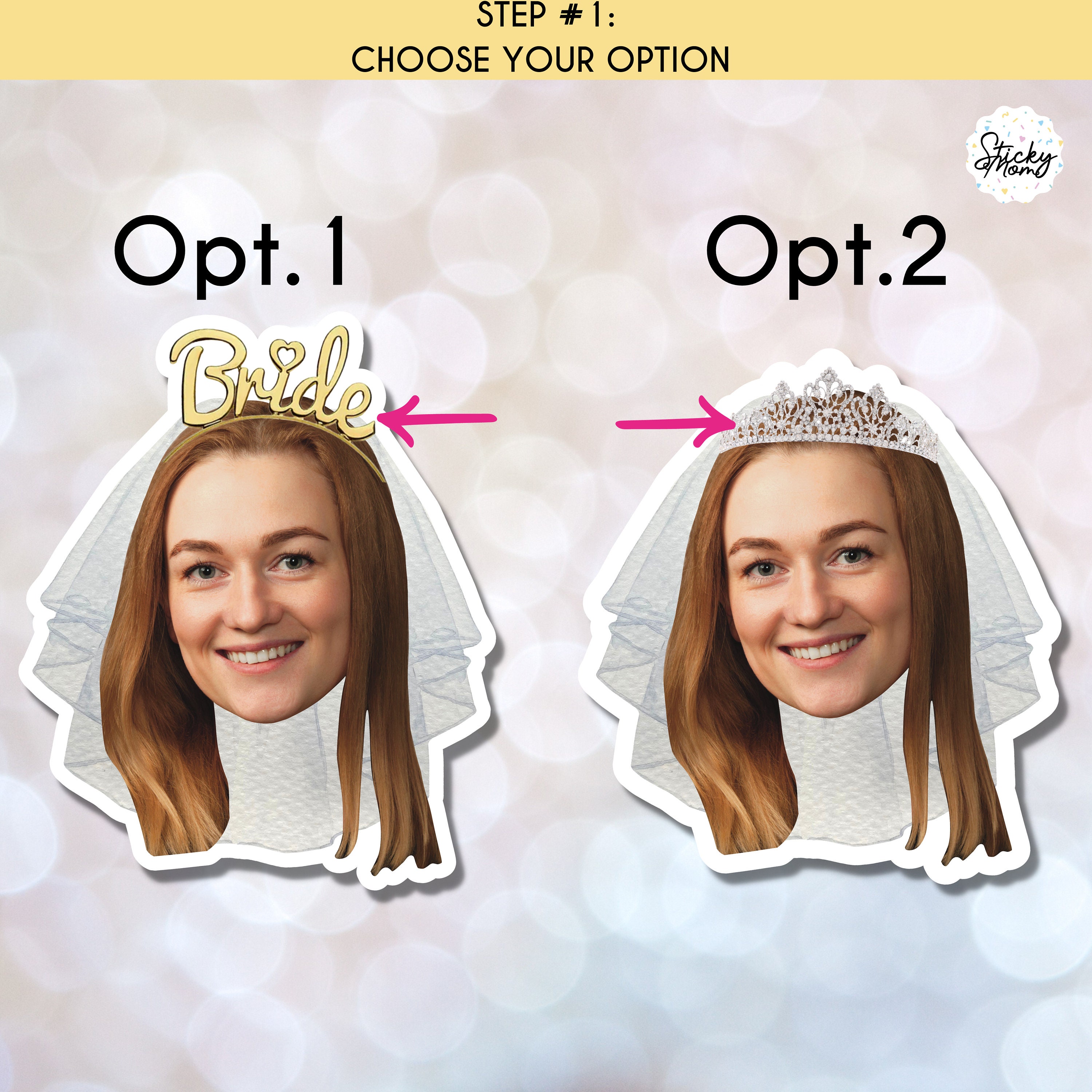 Bride Face Banner Bridal Shower Banner Wedding Bride to Be Garland Pre ...