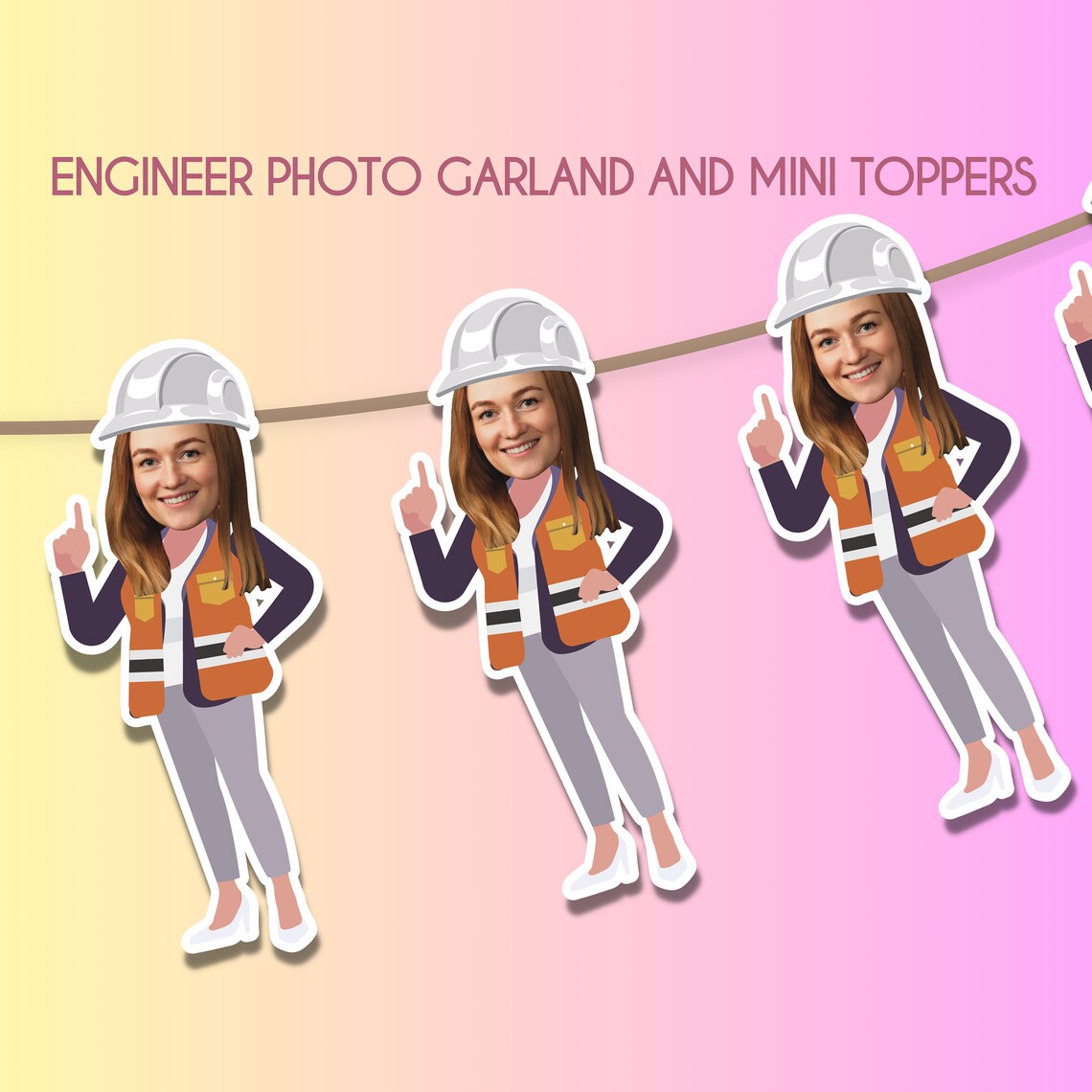 Engineer / Contractor Custom Photo Banner | Printable Construction ...