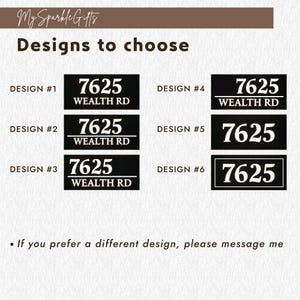 Illuminated Backlit House Number Sign Custom LED House Number Plate ...