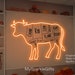 Original Beef Cuts Neon Sign LED Neon Light Sign for Butcher - Etsy