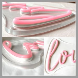 Sound Wave Neon Sign LED Neon Light Sign for Music Room Bedroom Sound ...