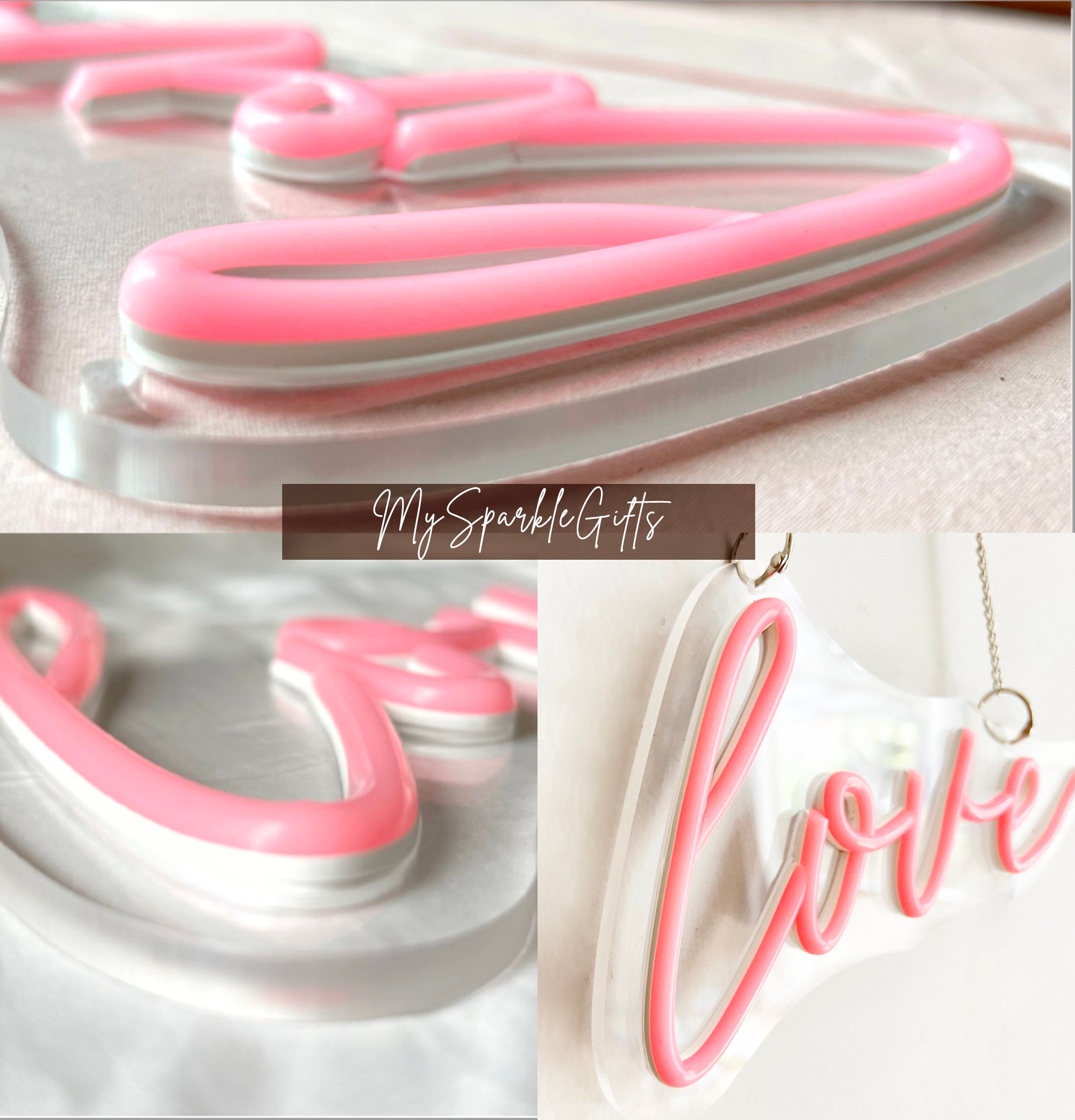 Namaste Neon Sign: Custom LED Logo for Yoga Studio Meditation Room ...