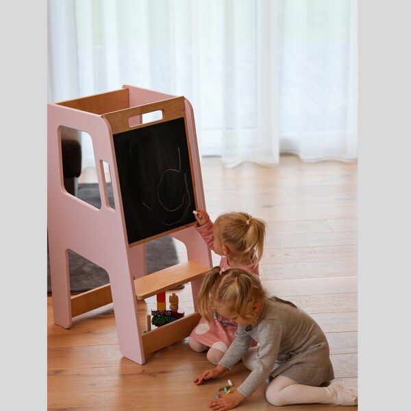 Montessori Step Stool Desk - Etsy
