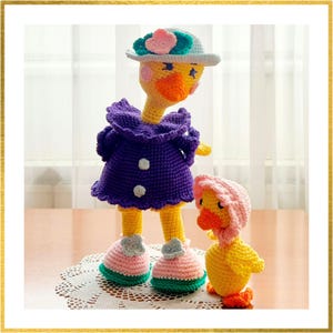 Easter Crochet Pattern, Amigurumi Duck, Baby Duck Crochet, Easter ...