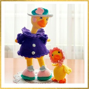 Easter Crochet Pattern, Amigurumi Duck, Baby Duck Crochet, Easter ...