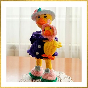 Easter Crochet Pattern, Amigurumi Duck, Baby Duck Crochet, Easter ...