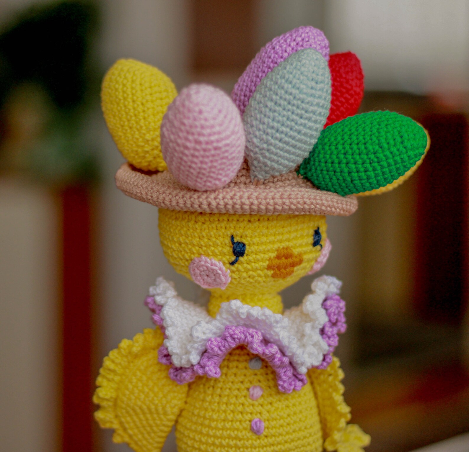 Easter Crochet Pattern Crochet Chick With Hat Crochet Easter - Etsy