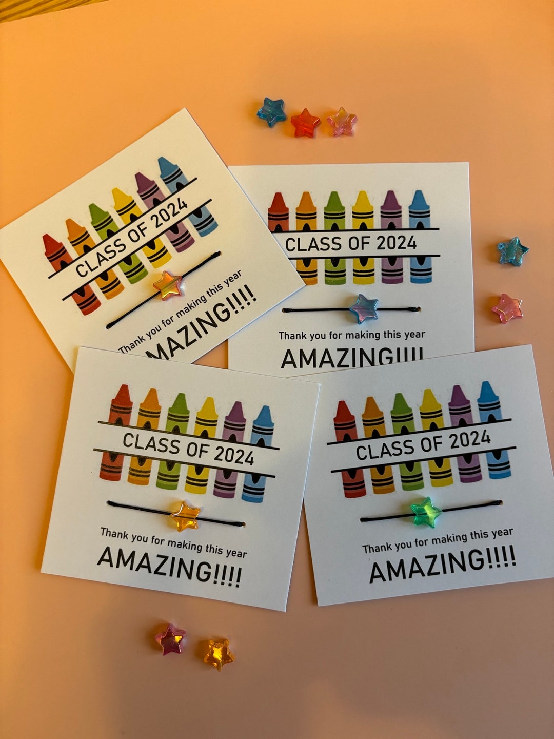 Class of 2024 / Teacher Gift / Class Gift / Friendship Bracelet / End ...