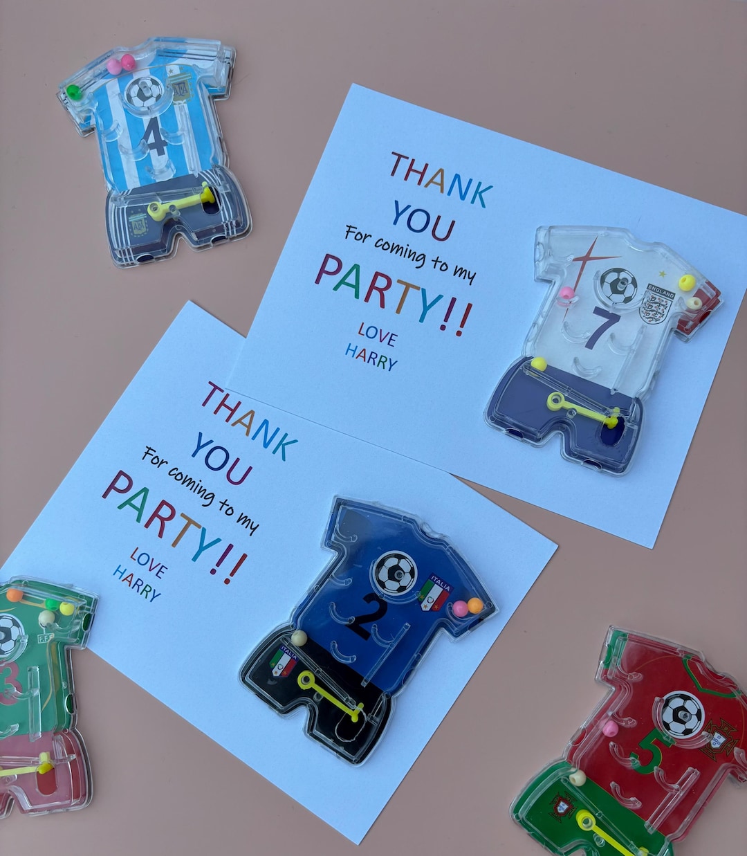 Personalized Football Pinball Game: Children's Party Favor - Etsy