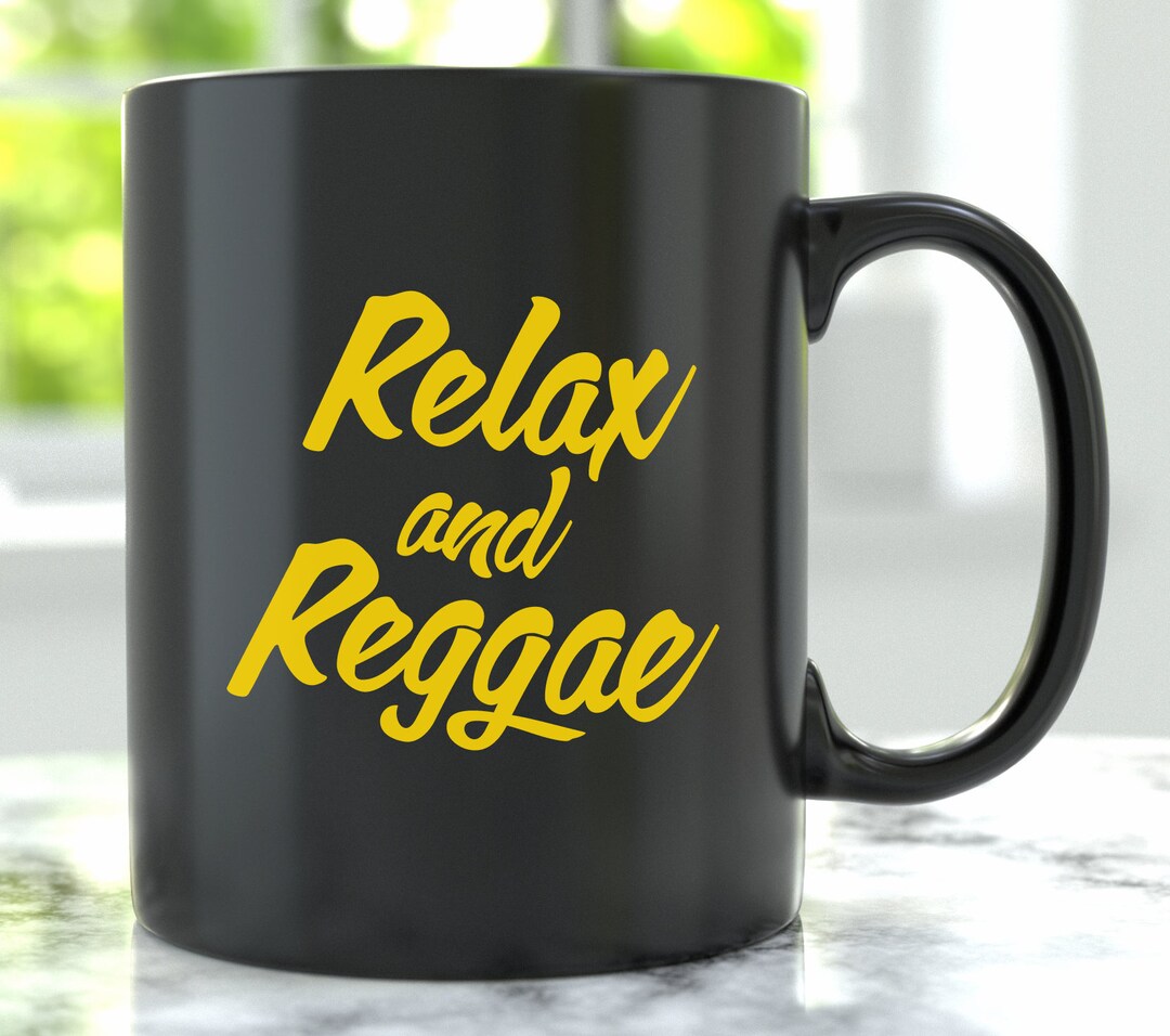 Relax and Reggae Funny Rastafari Mug, Jamaica Tumbler, Reggae Gift ...