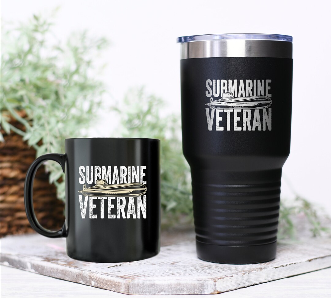 U-Boot Veteran Lustige Veteran Tasse Sub Service Tumbler - Etsy.de