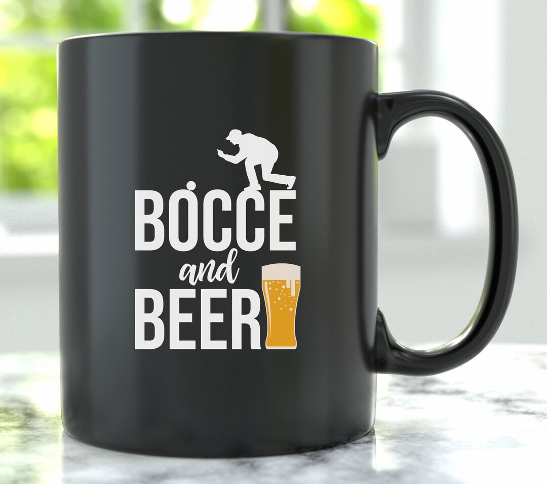 Bocce and Beer Funny Retirement Mug Sport Tumbler Bocce - Etsy