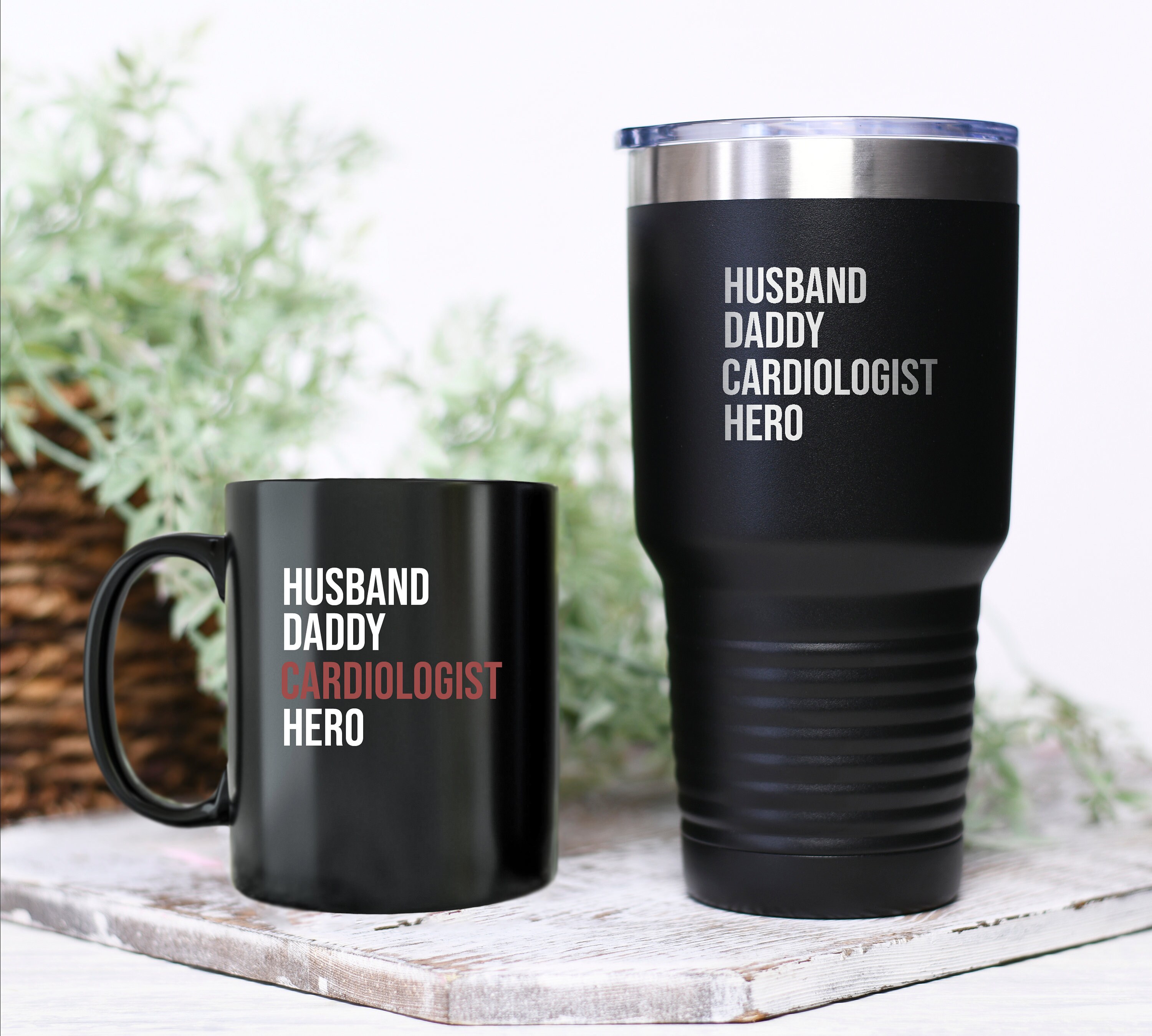 Cardiologist Gift For Her Heart Doctor Tumbler Cardiology Gift Husband ...