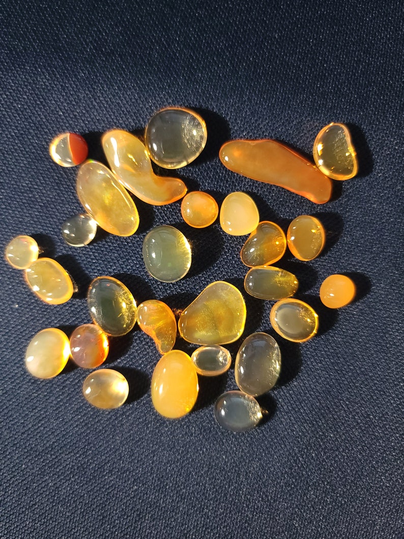 100 CT. A Beautiful Natural Mexican Fire Opal Gemstones Lot. GMO118 - Etsy