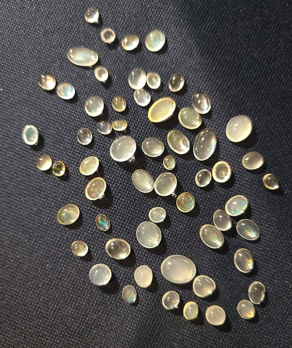 48.5 CT. A Beautiful Natural Mexican Fire Opal Gemstones Lot. - Etsy