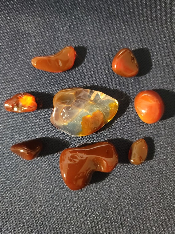 98.5 CT. A Beautiful Natural Mexican Fire Opal Gemstones Lot. - Etsy