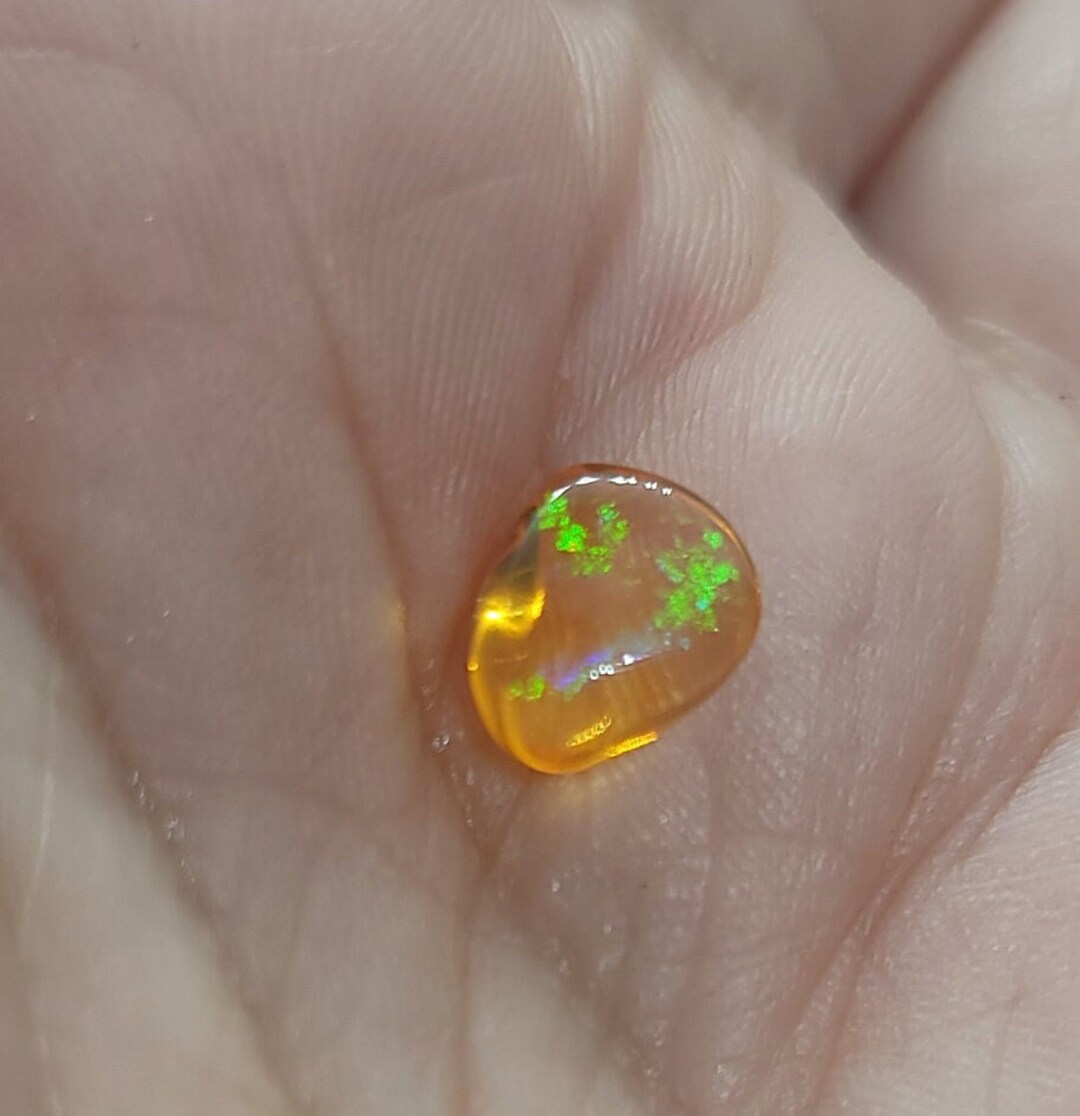 1.5 CT A Beautiful Natural Mexican Fire Opal Gemstone. FOG180 - Etsy