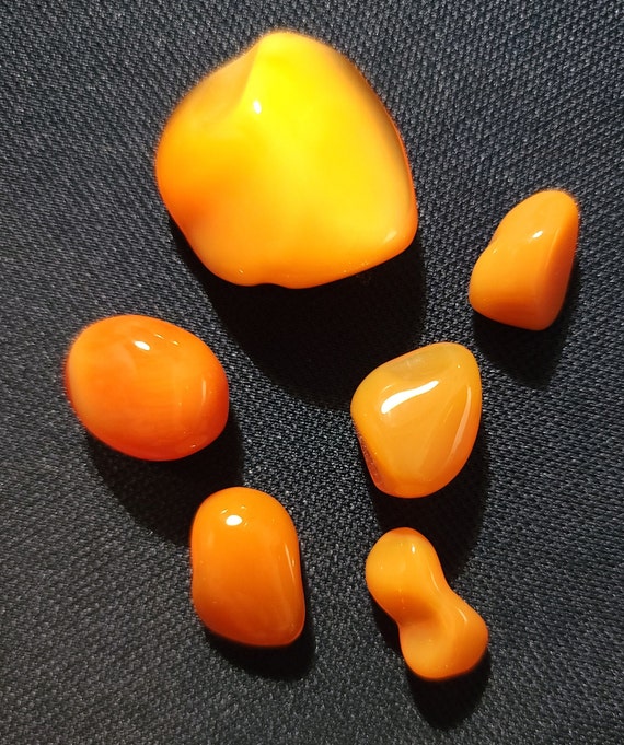 102 CT.A Beautiful Natural Mexican Fire Opal Gemstones Lot. - Etsy