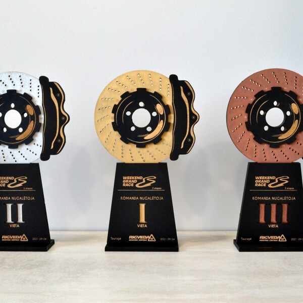 Wood Trophy - Etsy