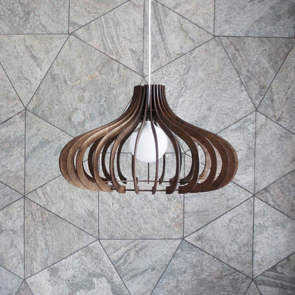 Wood Lamp Shade - Etsy